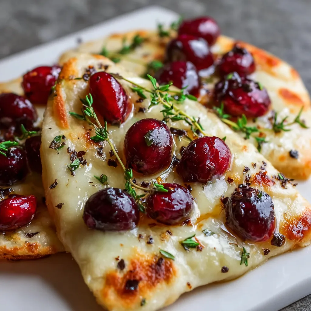 Crispy Flatbread Brie Cranberries – A Sweet & Savory Holiday Delight ...